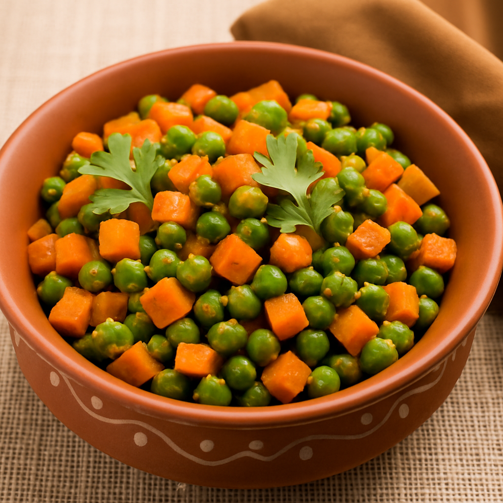 Carrot Peas Sabzi Recipe – Healthy & Easy Indian Stir-Fry | Indian ...