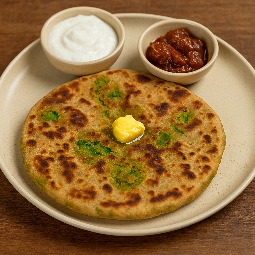 Matar Paratha Recipe | Easy Peas Stuffed Paratha – IndianGroceryUK ...
