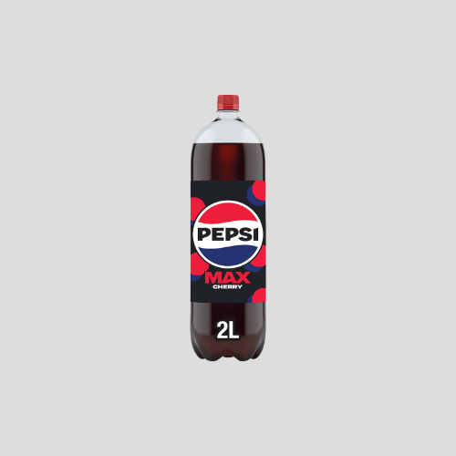 Pepsi Max Cherry No Sugar Cola 2L Bottle – Refreshing Cherry Flavor wi ...