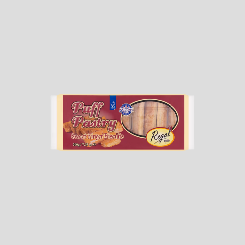 Regal Puff Pastry Finger Biscuits 200g – Flaky & Delicious Treat for O ...