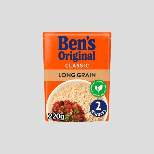 Ben's Original Long Grain Microwave Rice 220g - Quick & Convenient | O ...