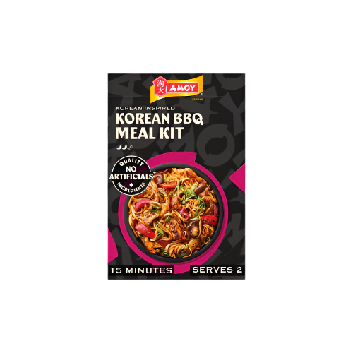 Buy Amoy Korean BBQ Noodle Meal Kit 237g Online | Quick & Easy Korean ...
