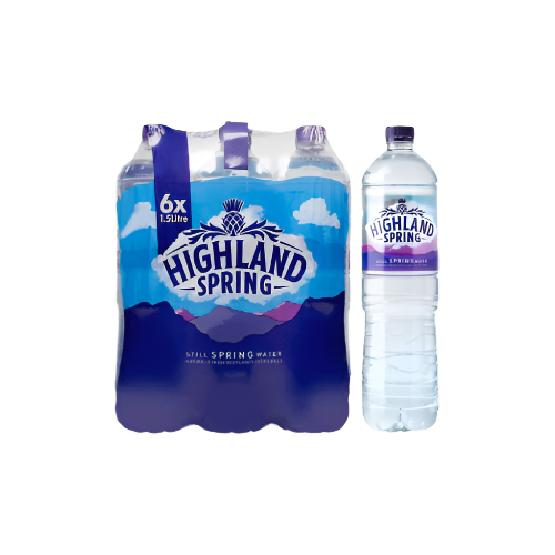 Buy Highland Spring Still Water 6 x 1.5L – Natural & Refreshing Water ...